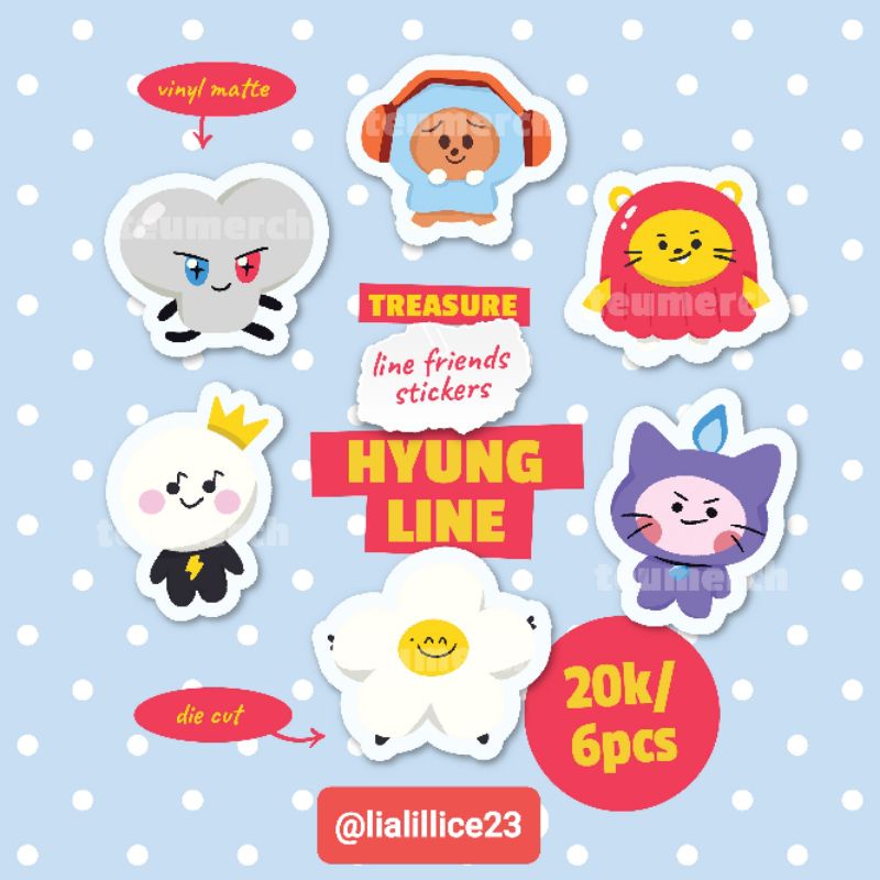 Jual TREASURE LINE FRIENDS STICKER | Shopee Indonesia