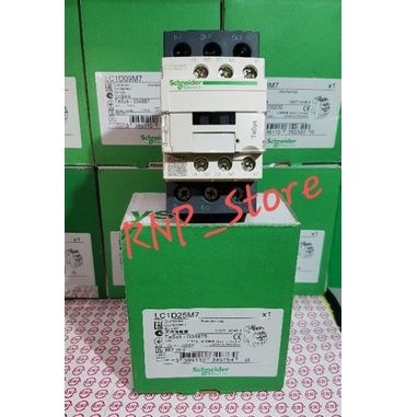Jual Kontaktor / contactor LC1D25M7 LC1D25 220v Schneider | Shopee ...