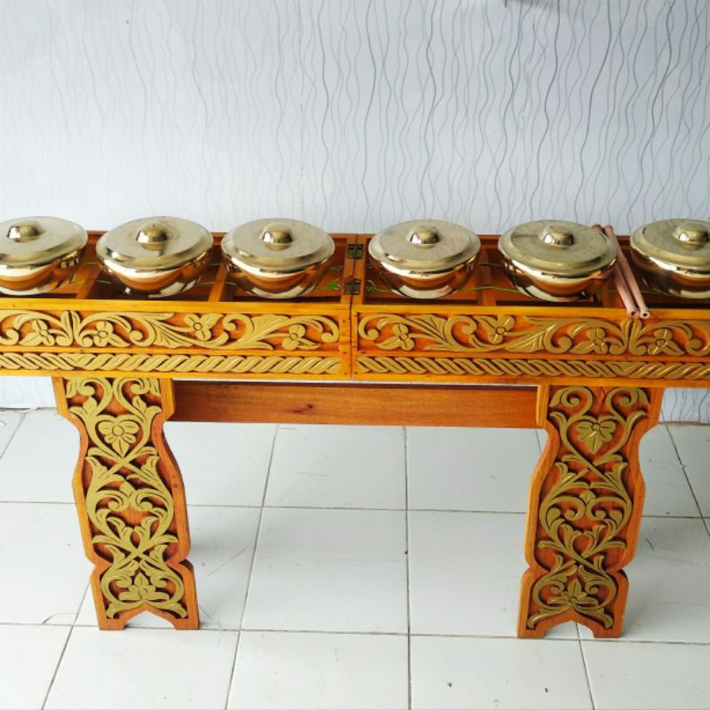 Jual Talempong seni musik traditional 8 nada dan standarnya | Shopee ...