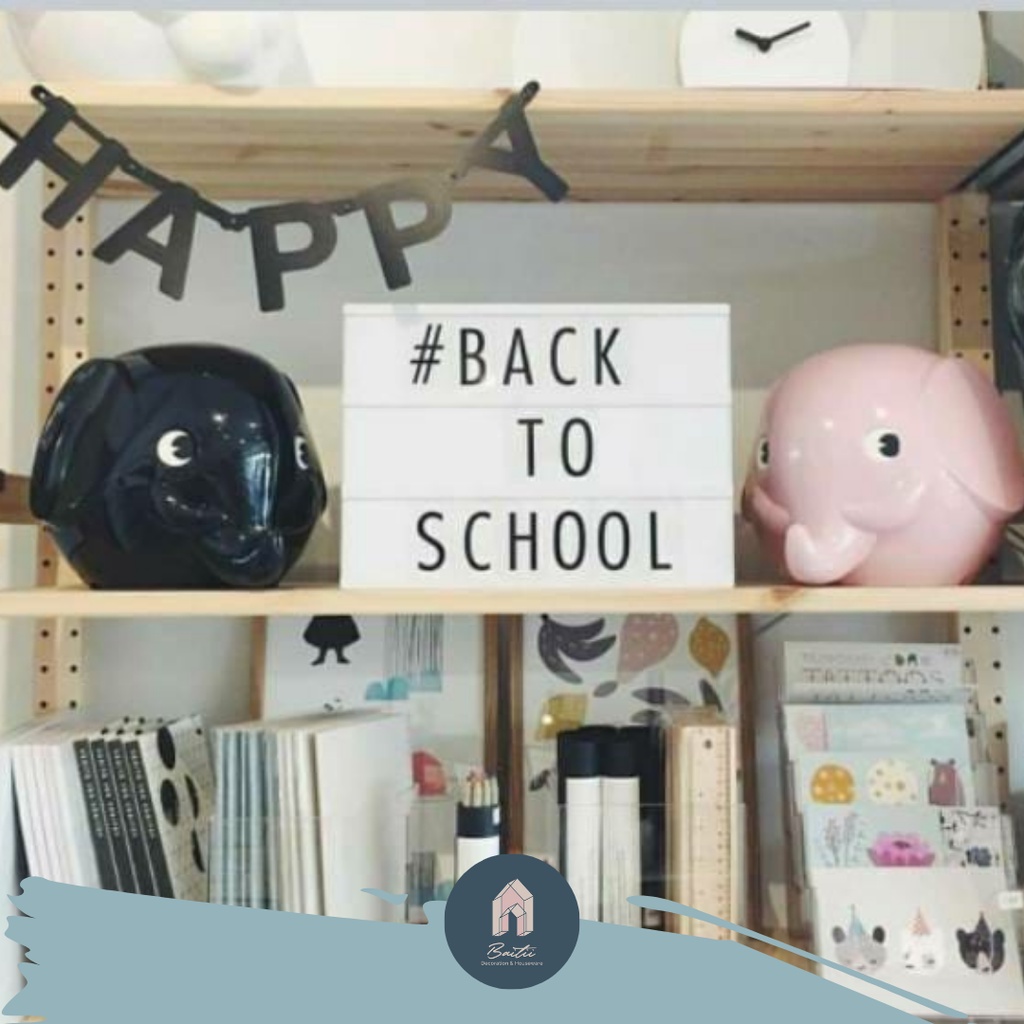 Jual BAITII LAMPU KOREA AESTHETIC HURUF / LETTER BOX LAMP LED MESSAGE ...