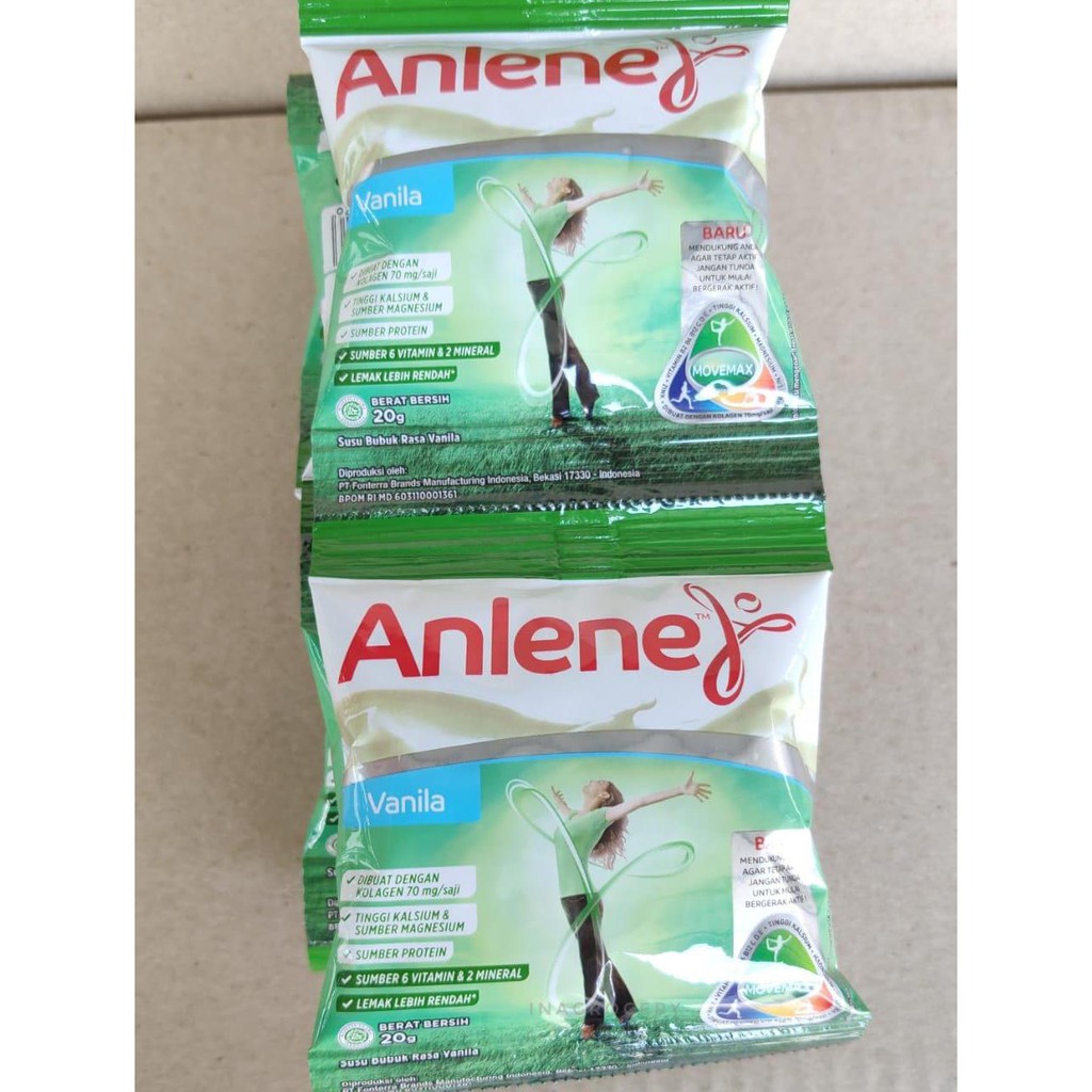 Jual ANLENE SACHET ( 10pcs x 20gr) | Shopee Indonesia