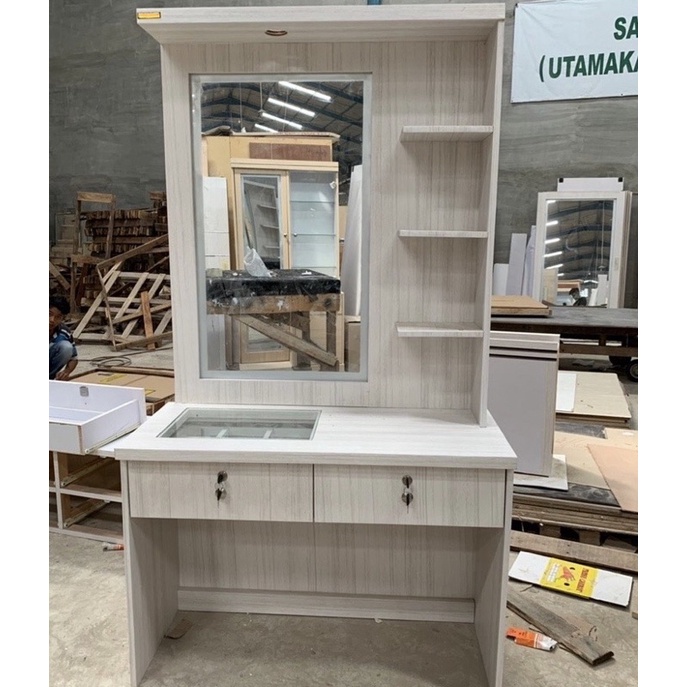 Jual Meja Rias HPL Meja Kaca | Shopee Indonesia