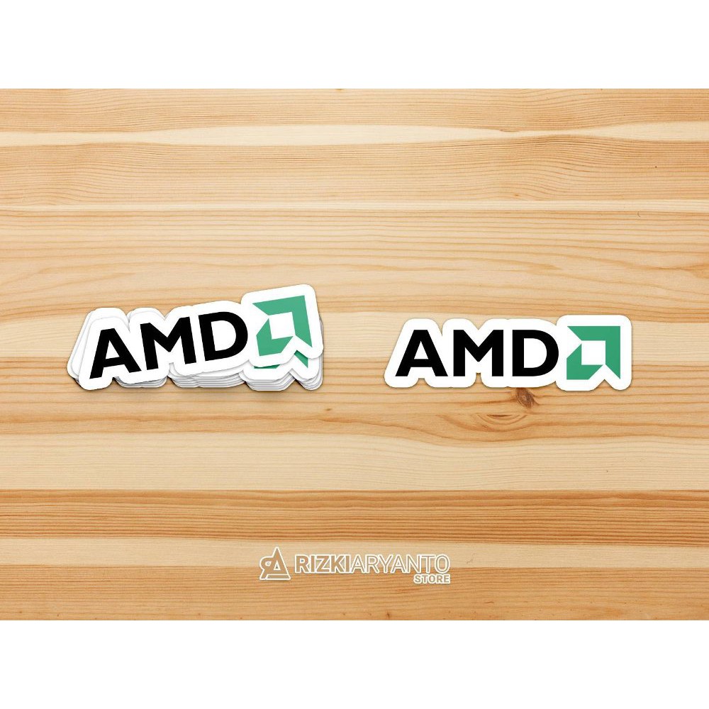 Jual Sticker - Stiker Logo AMD Prosesor untuk PC Laptop HP dll | Shopee ...