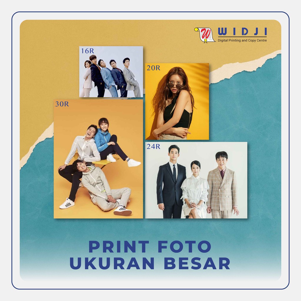 Jual Cetak Foto Ukuran Besar 16R / 20R / 24R / 30R Bahan Glossy Paper ...