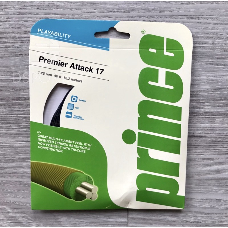 Jual Prince Premier Attack 17 Playability Power Feel ( Tennis String ...