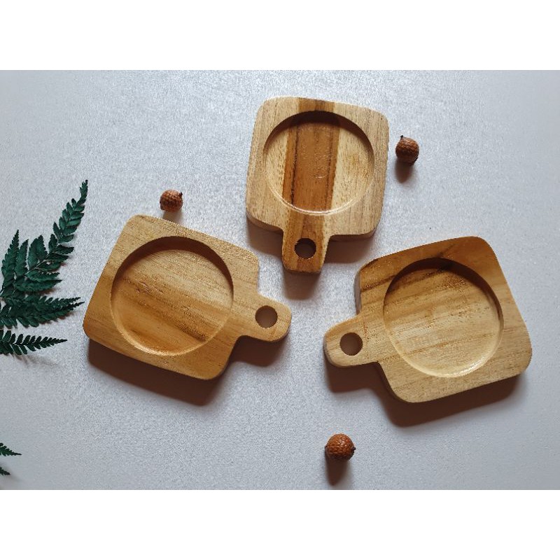 Jual Coaster Kayu/ Coaster Jati/Tatakan Gelas Kayu Jati/Alas Gelas Kayu ...
