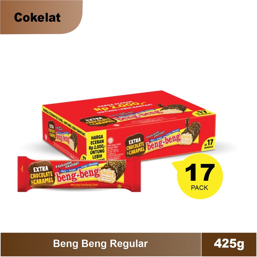 Jual Beng Beng Regular 17 Pcs ( 1 Box ) | Shopee Indonesia