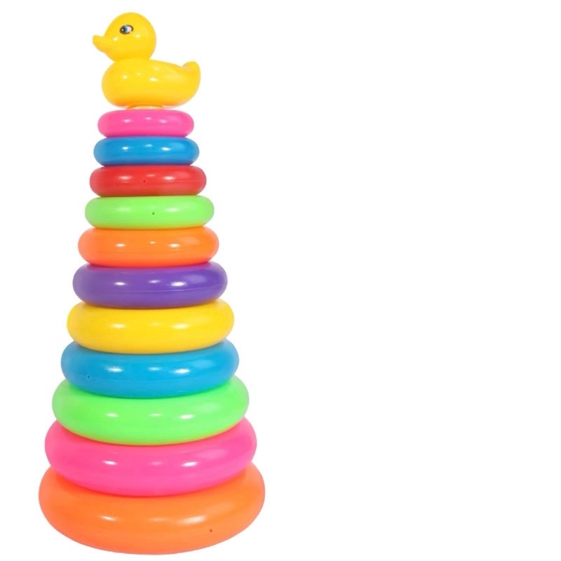 Jual Mainan Anak Ring Donat Susun Roda B446 Dan Polos Jumbo Dan Bebek ...