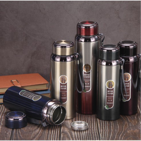 Jual TERMOS STAINLESS STEEL FLASK (1040-01) 600ML / TERMOS STAINLESS ...
