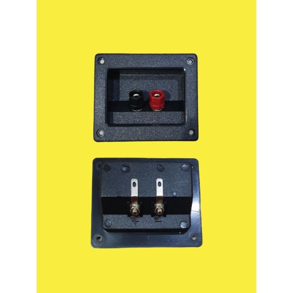 Jual Terminal Speaker Binding Post Socket Soket Banana Kotak 2 Pin ...