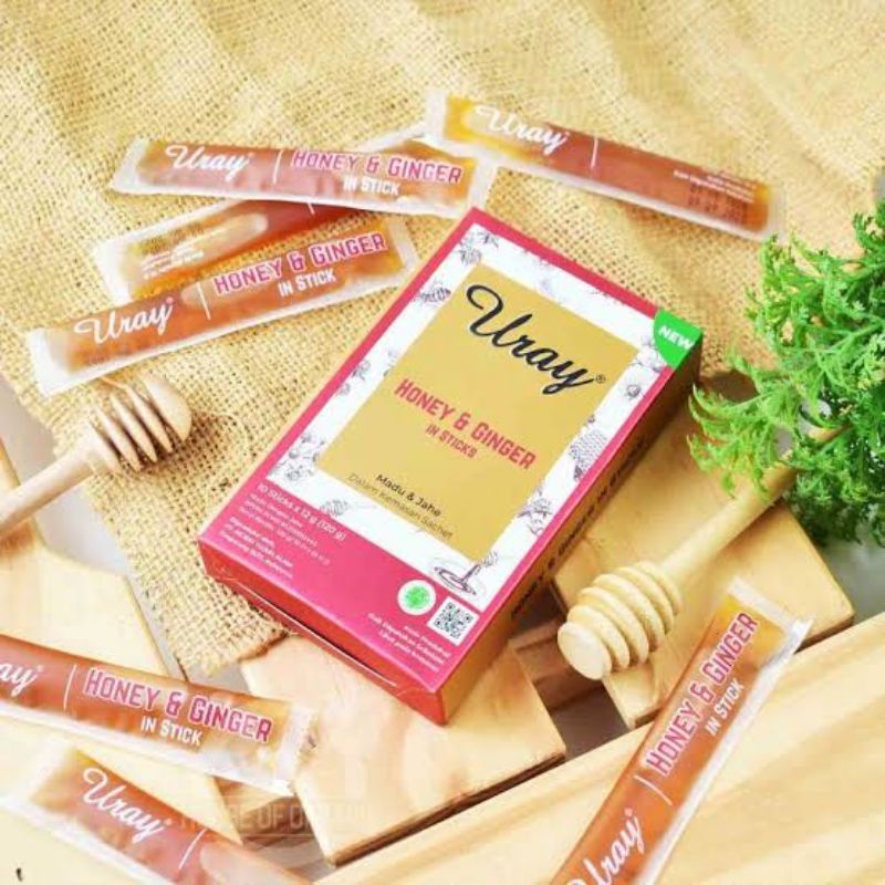Jual Madu Uray. Honey & Ginger in Sticks. | Shopee Indonesia