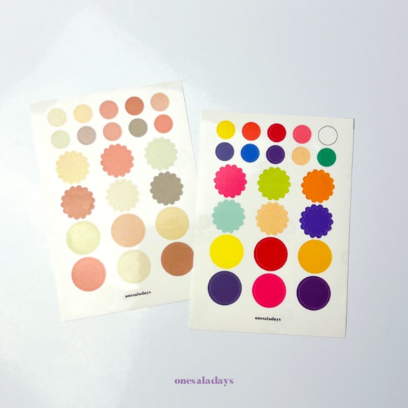 Jual Basic Deco Sticker by onesaladays | Shopee Indonesia
