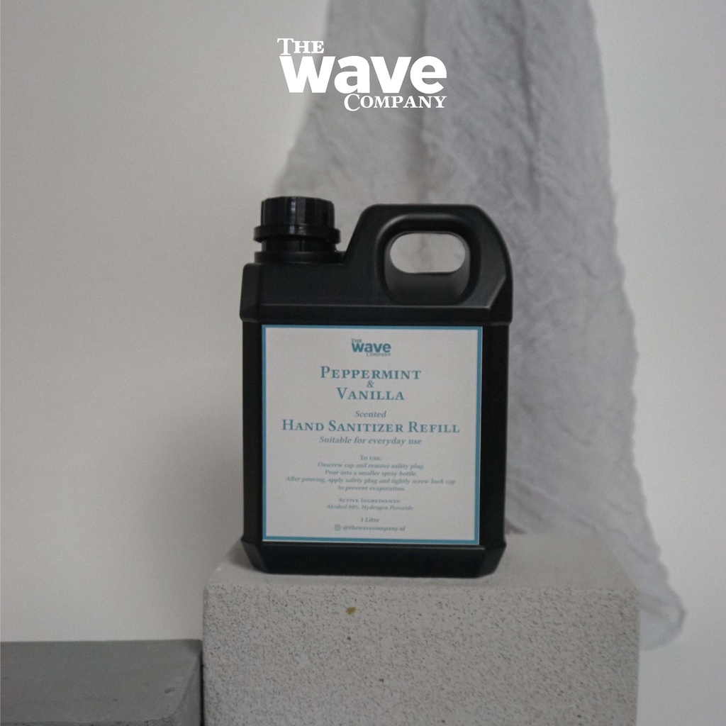 Jual The Wave Company - Refill Scented Hand Sanitizer (1Liter) | Shopee ...