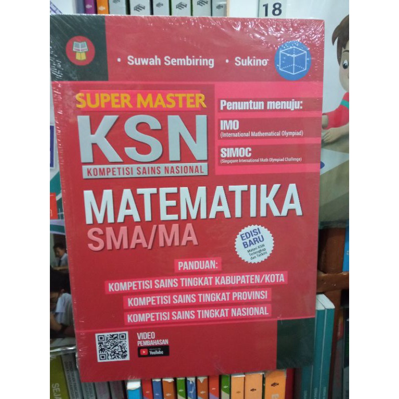 Jual BUKU SUPER MASTER KSN kompetisi sains nasional MATEMATIKA SMA/MA | Shopee Indonesia