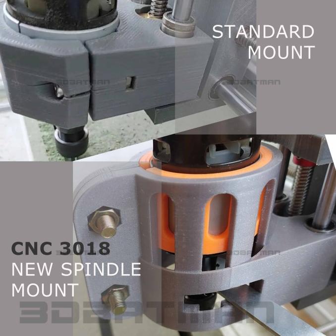 Jual CNC 3018 Spindle Mount Z-Up Clamp Klem CNC | Shopee Indonesia