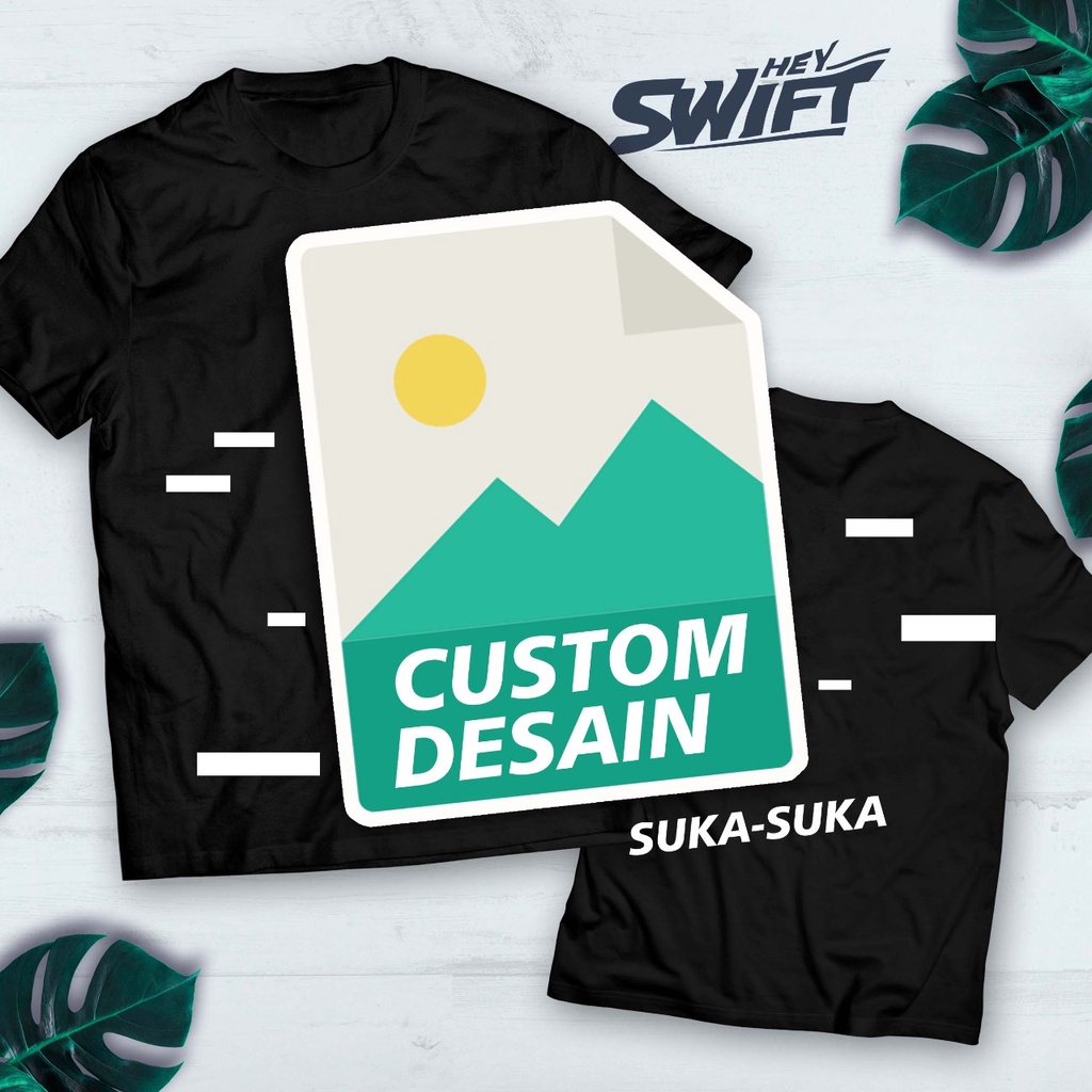 Jual KAOS CUSTOM FULL COLOR DESAIN SENDIRI | Shopee Indonesia
