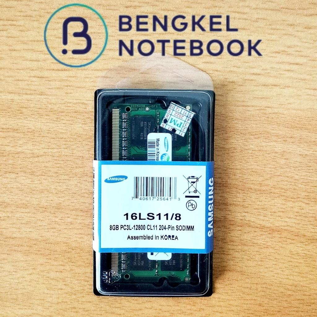 Jual SODIMM Memory RAM 8GB DDR3L PC3L 12800 Samsung | Shopee Indonesia