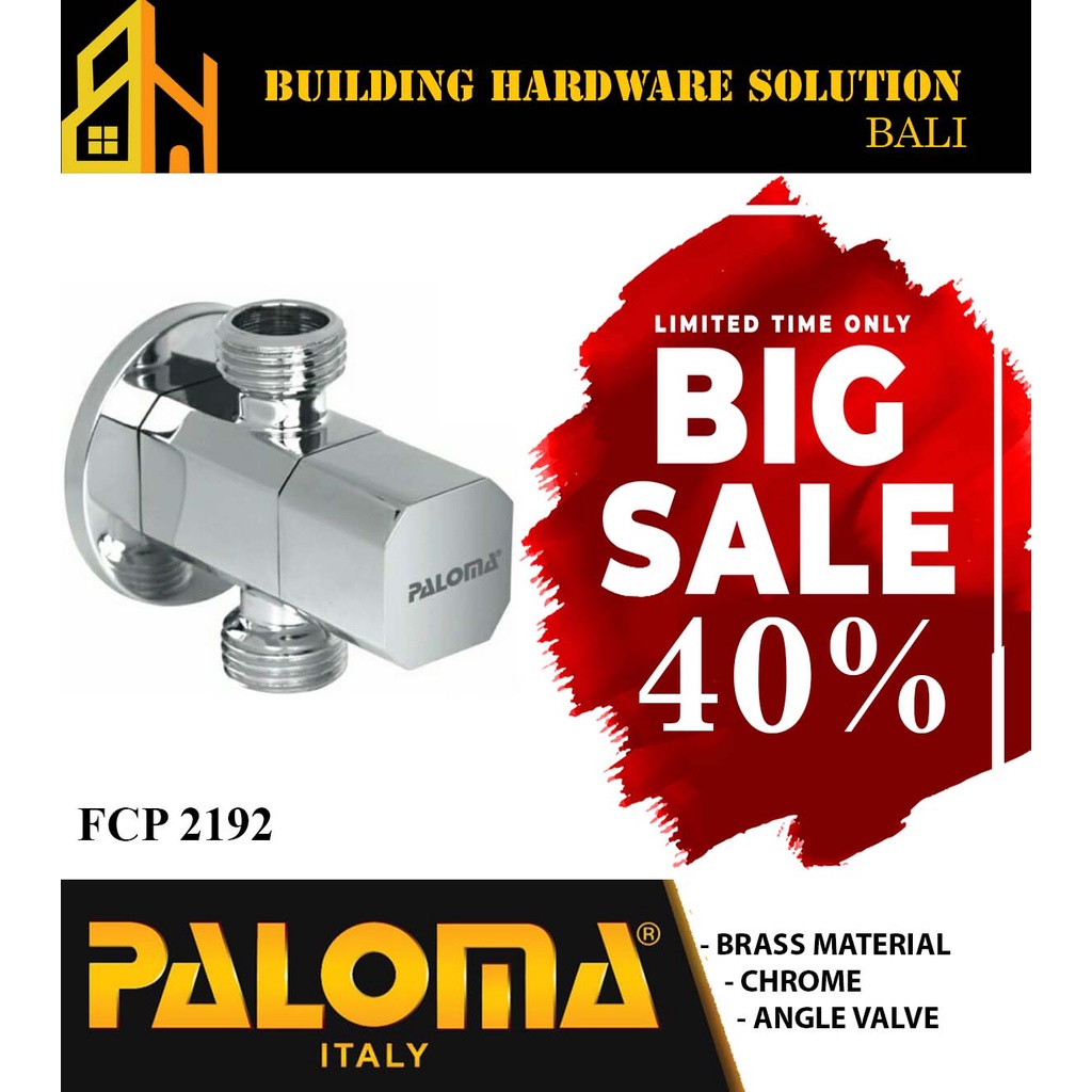 Jual Paloma Keran Stop Toilet WC Jet Shower Valve Tembok Kran Air | FCP ...