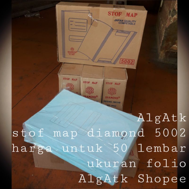 Jual stof map folio diamond 5002 harga untuk 50 lembar | Shopee Indonesia