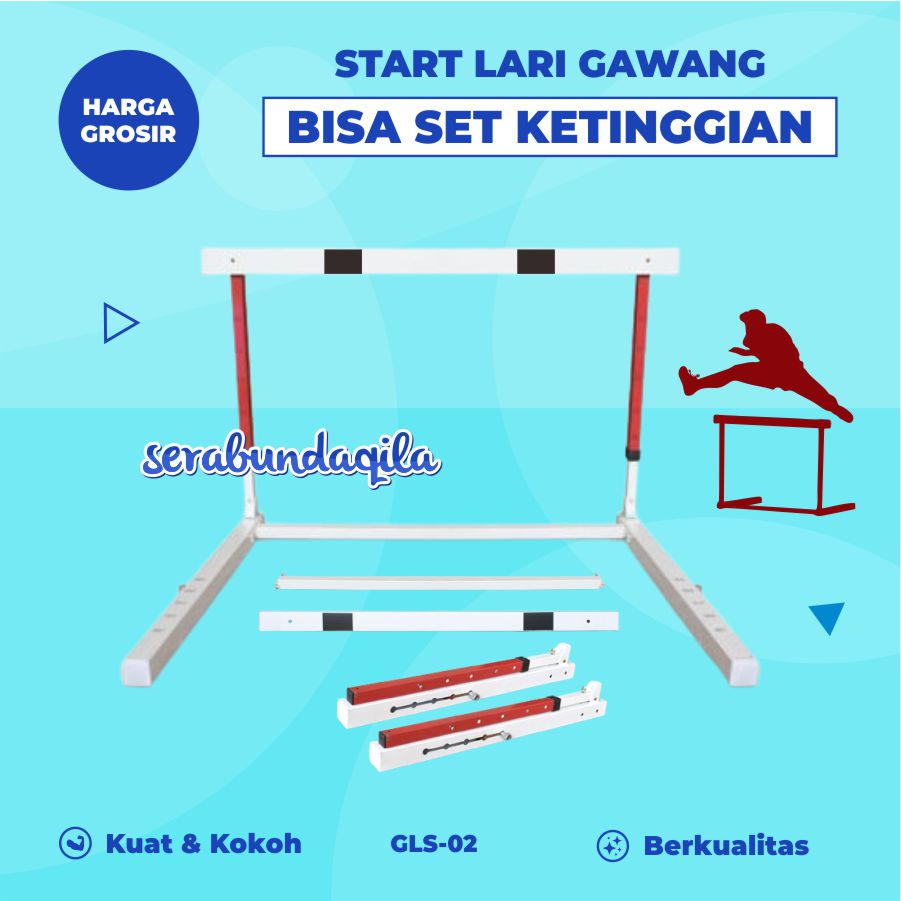Jual Peralatan Lari Gawang, Lompat Gawang GLS-02, Halang Rintang ...