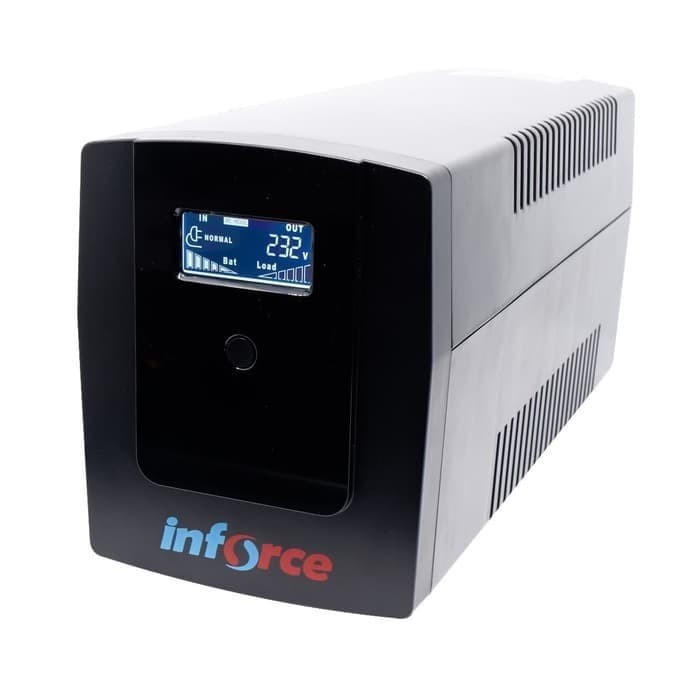 Jual UPS Inforce 1200VA with AVR Stabilizer Stavolt LCD Display IF 1200 ...