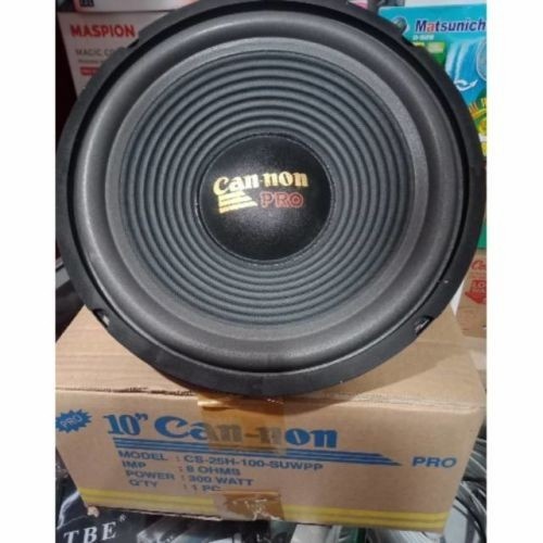 Jual Spiker CANON speaker Cannon 10 Inch Bass Woofer C 25H 100 1018 ...