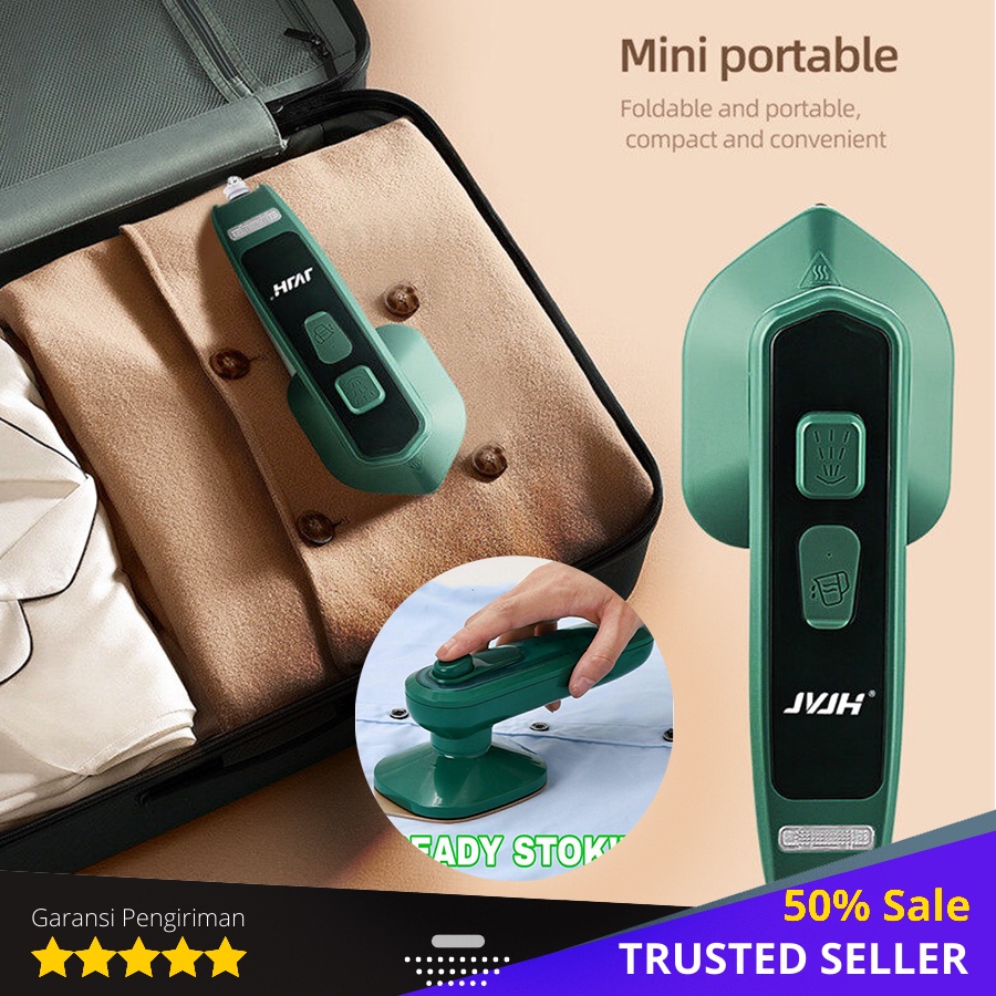 Jual Setrika Uap Portable Travel 360 Derajat Mudah Dan Simple / Setrika ...