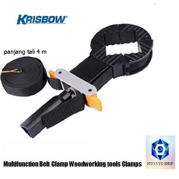 Jual Belt Clamp Klem Tali Frame Jig Rapit Strap Band Clamp Corner Clamp ...