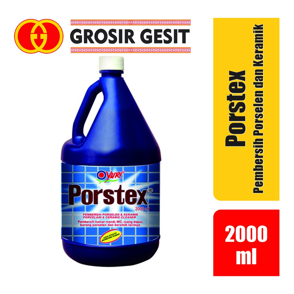 Jual Porstex Pembersih Keramik Botol 2000ml | Shopee Indonesia