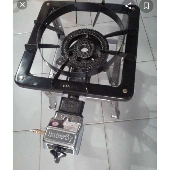 Jual Kompor gas Butterfly P21 A cast iron stove/ mata seribu api kecil | Shopee Indonesia