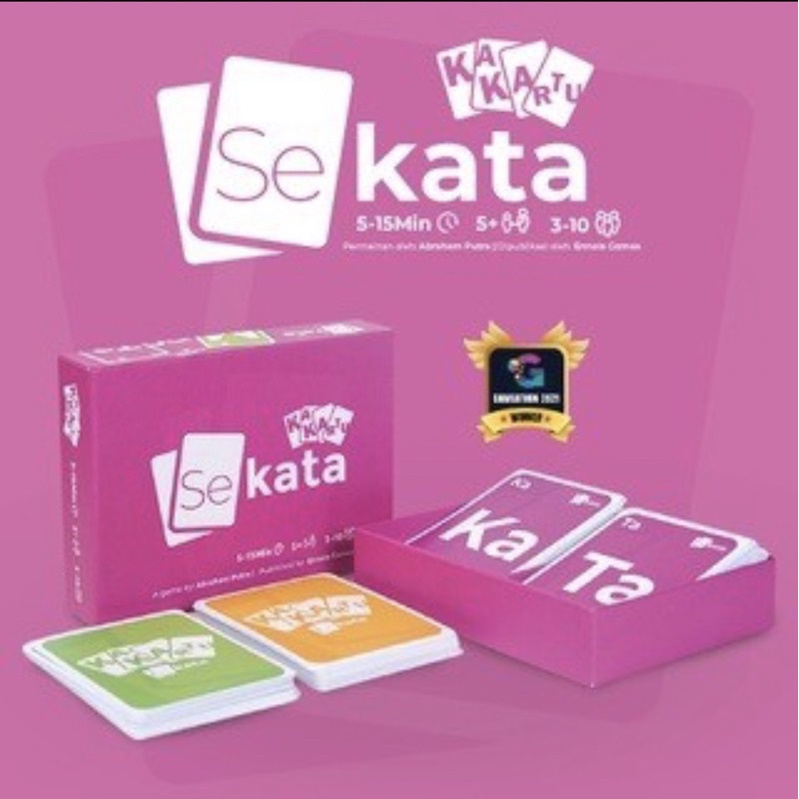 Jual Kakartu Sekata Card Game | Board Game | Shopee Indonesia