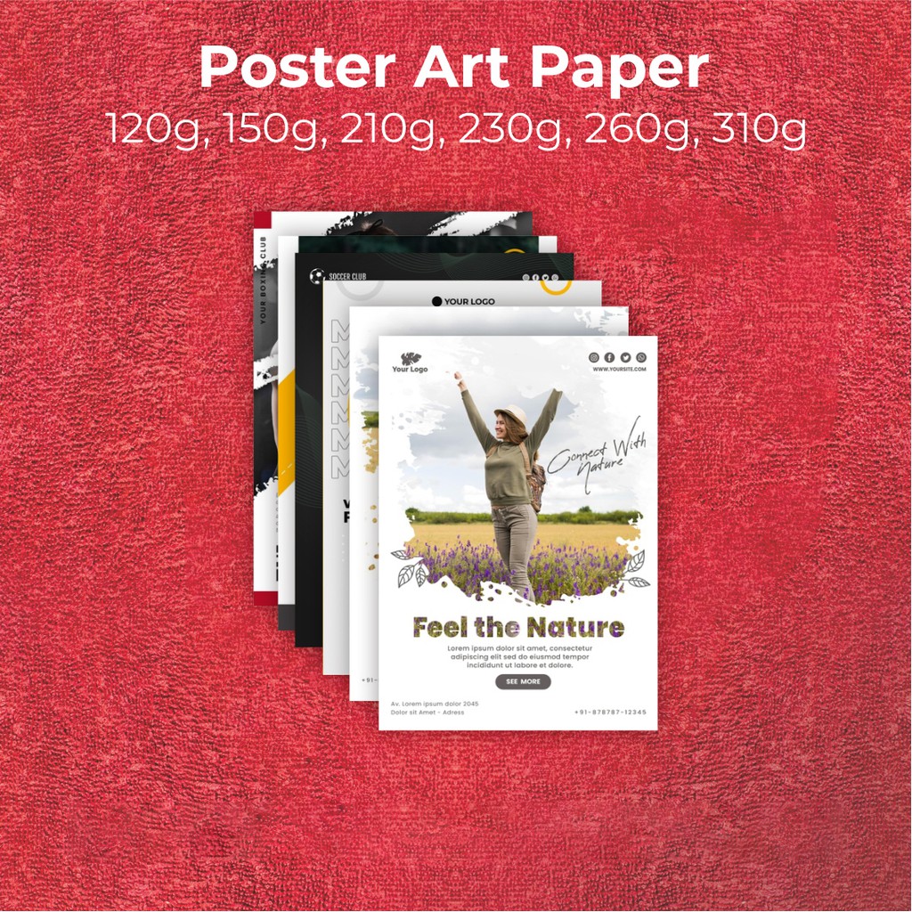 Jual POSTER ART PAPER A3+ | KUALITAS TERBAIK | ART PAPER 120g, 150g, 210g, 230g, 260g, 310g ...