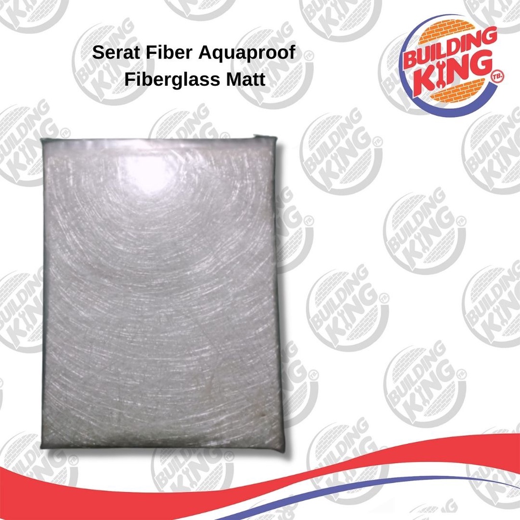 Jual Serat Fiber Aquaproof Fiberglass Fiber Mat per Lembar 30x22 cm ...