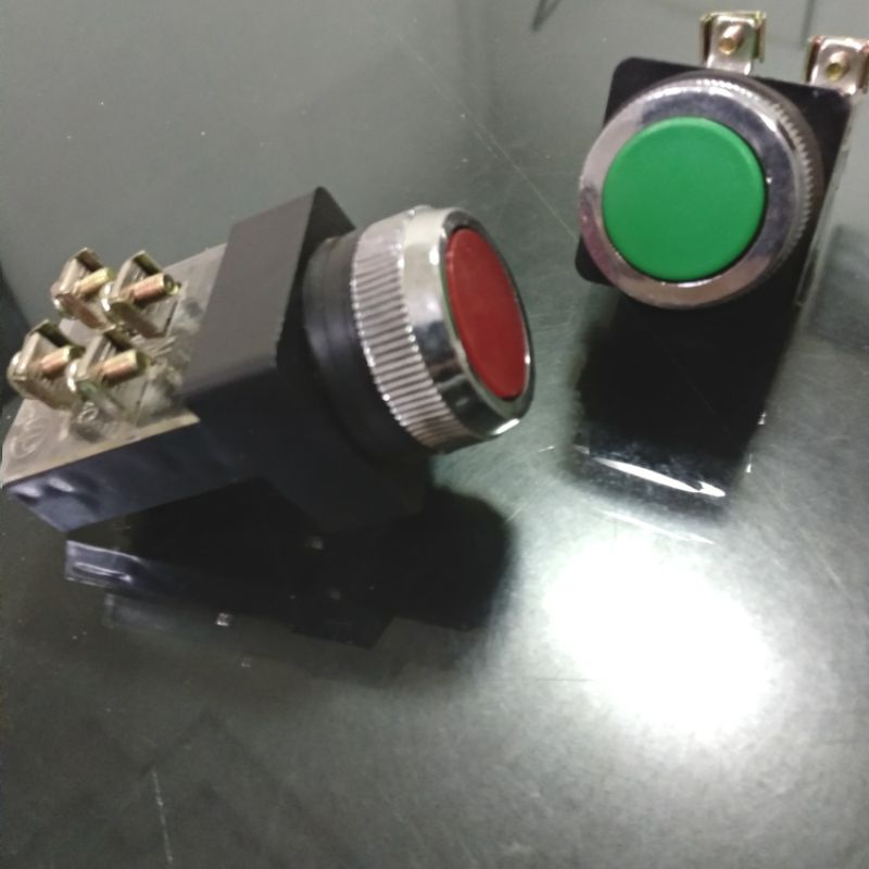 Jual PUSH BUTTON SWITCH 25mm PB2511N | Shopee Indonesia