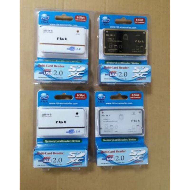 Jual CARD READER 6 SLOT MERK RBT | Shopee Indonesia