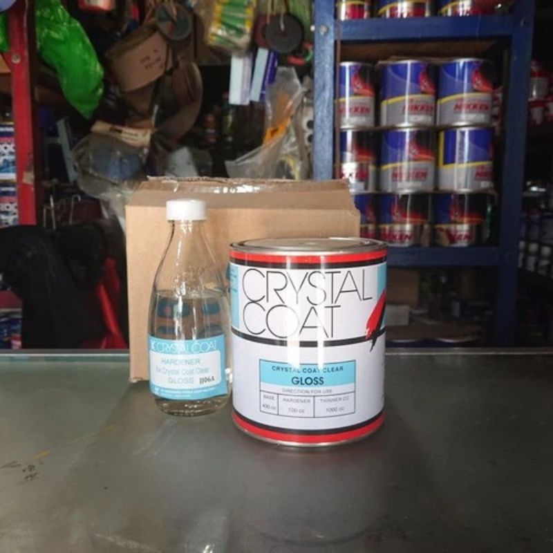 Jual Cat lapis kaca crystal coat kaca stainless alumunium | Shopee ...