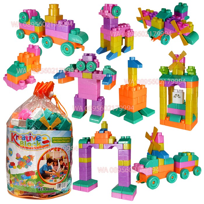 Jual Mainan Edukasi Bayi Balita ( Lego Anak Murah Lengkap / Lego ...