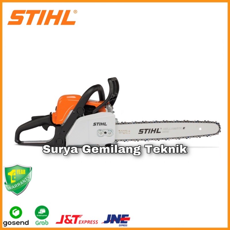 Jual Gergaji Mesin Chainsaw STIHL MS 180 Bar 16" Inch Original / Gergaji Mesin Potong Kayu STIHL ...
