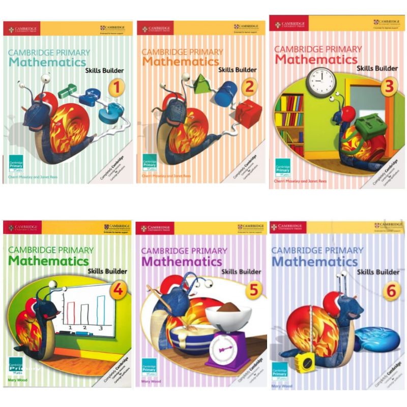 Jual Cambridge Primary Maths Learner's Book / Skill Builder / Challenge ...