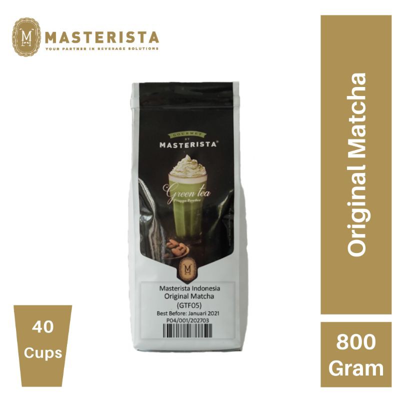 Jual Masterista Original Matcha 800gr | Shopee Indonesia