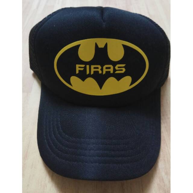 Jual TOPI KIDS BATMAN (BISA TAMBAH NAMA) | Shopee Indonesia