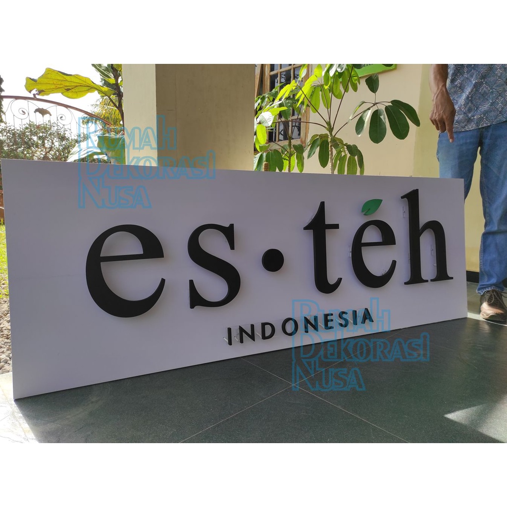 Jual 50cm, HURUF TIMBUL / PAPAN NAMA TOKO / NAMA PERUSAHAAN /PLANG NAMA JALAN / PLANG TOKO ...