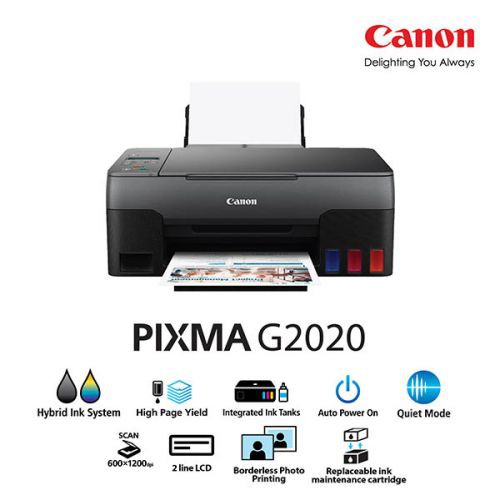Jual CANON Pixma G2020 All In One Ink Tank Printer (Print, Scan, Copy ...