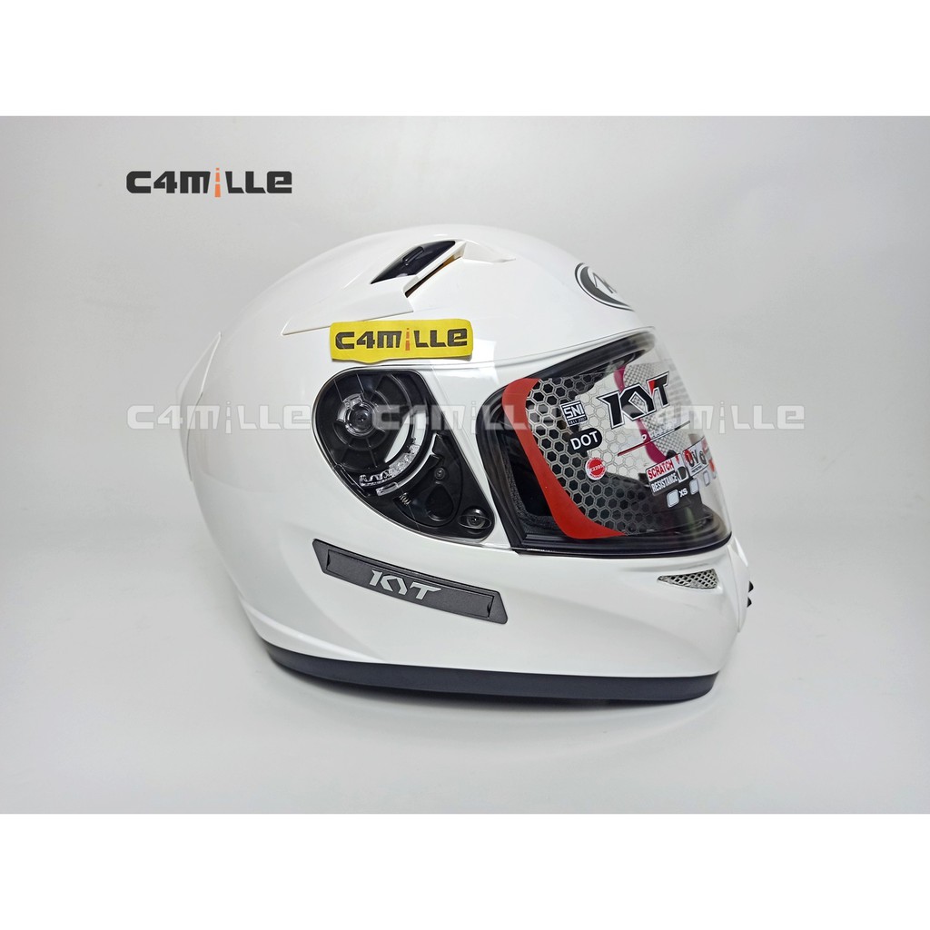 Jual HELM KYT K2 RIDER SOLID WHITE DOUBEL VISOR FULL FACE | Shopee ...