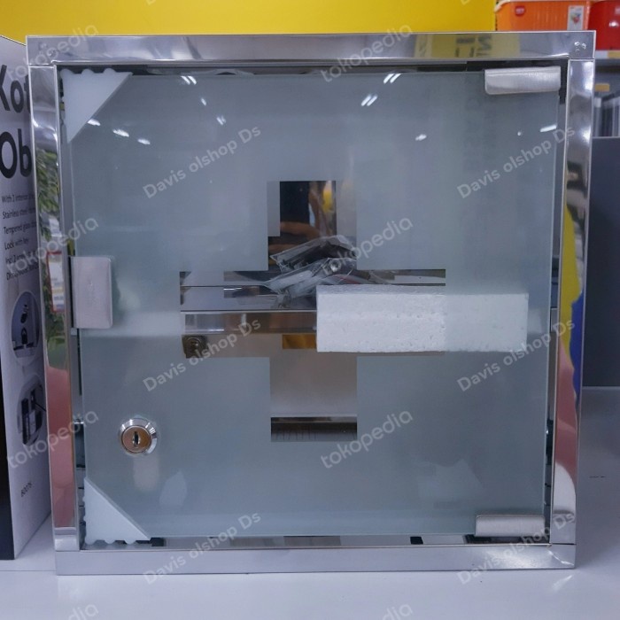 Jual Kotak Obat P3K Dinding Stainless Rak 2 Susun/Medical Cabinet ...