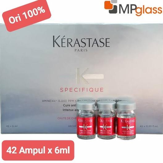 Jual (Free Ongkir) Kerastase Aminexil Cure Anti Chute (42X 6Ml) | Shopee Indonesia