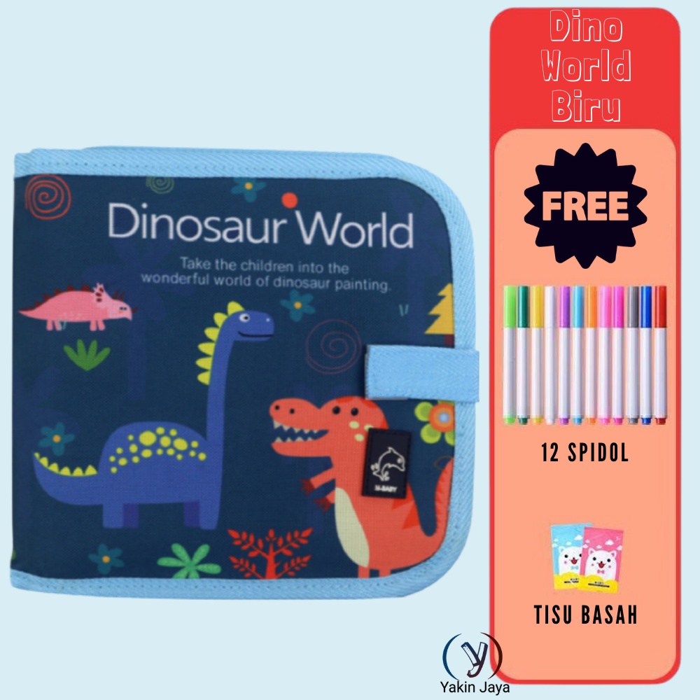 Jual Buku Gambar Portable Soft Chalk Board Drawing Book 14 Halaman ...