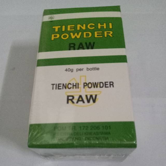 Jual Tienchi Powder Raw isi 40 gr - untuk kolestrol | Shopee Indonesia