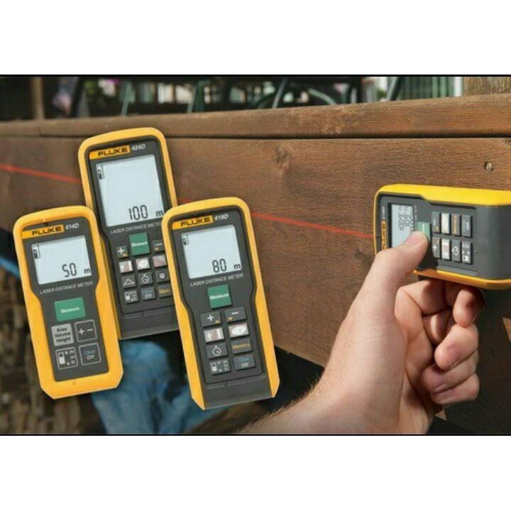 Jual Fluke 414D Laser Distance Meter Meteran Laser 50M Alat Ukur Jarak ...
