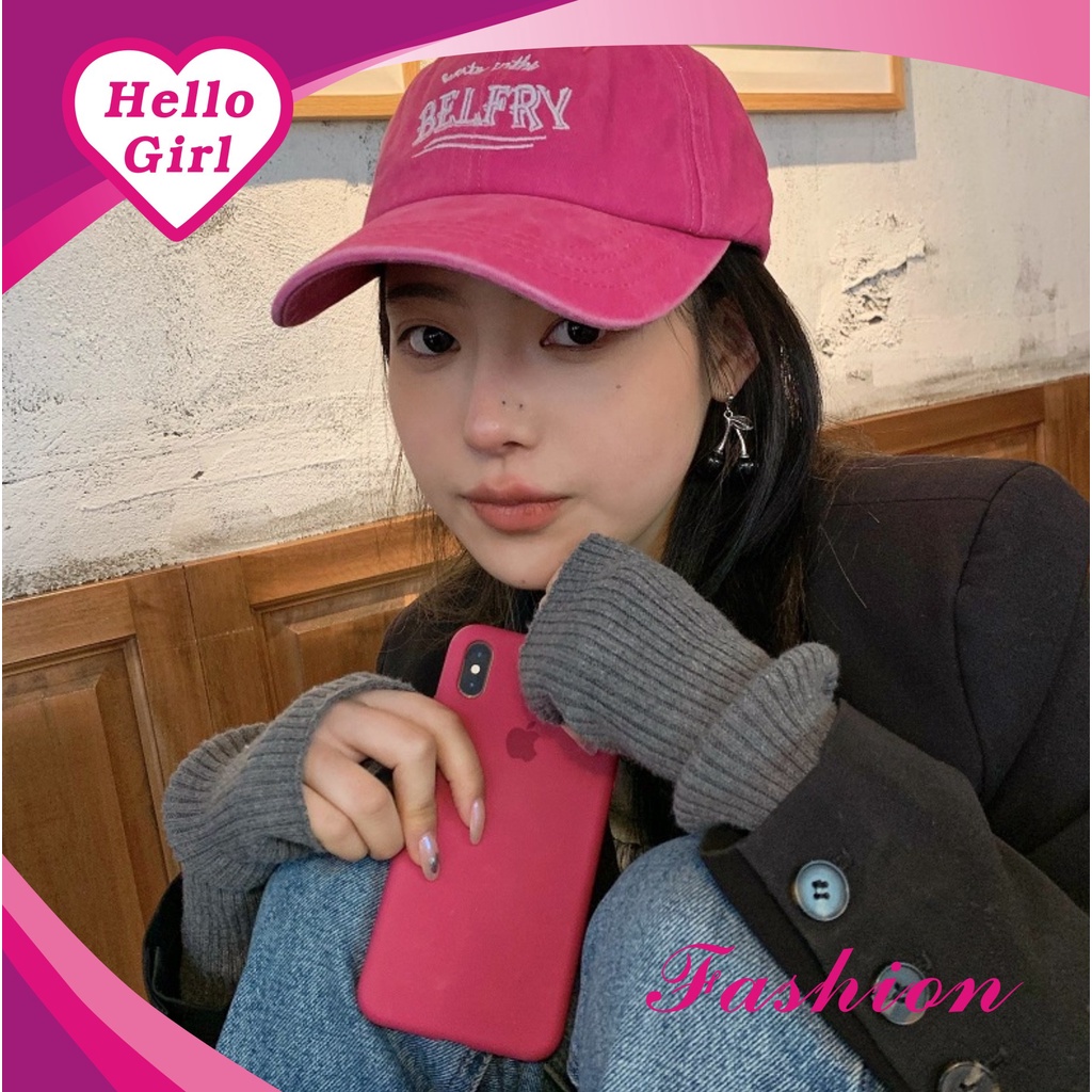 Jual (Hello Girls )MZ05 Topi Cewek Elegant Import Motif Belfry | Shopee ...